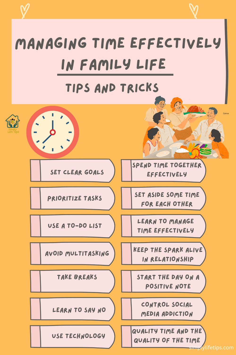 Managing Time Effectively In Family Life: Tips And Tricks