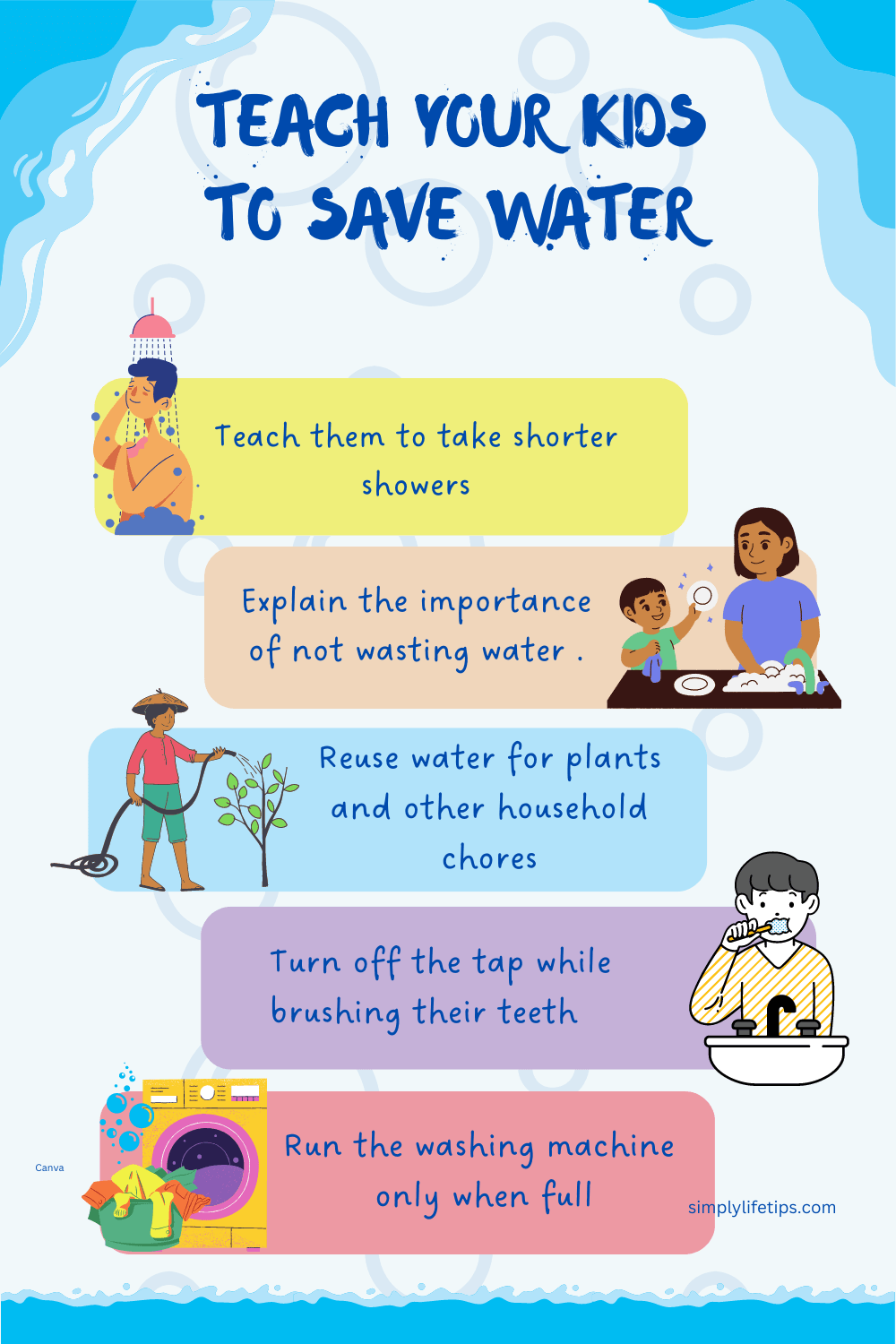 10 Simple Ways To Teach Your Kids To Save Water: Start Today 10 Simple Ways To Teach Your Kids To Save Water: Start Today