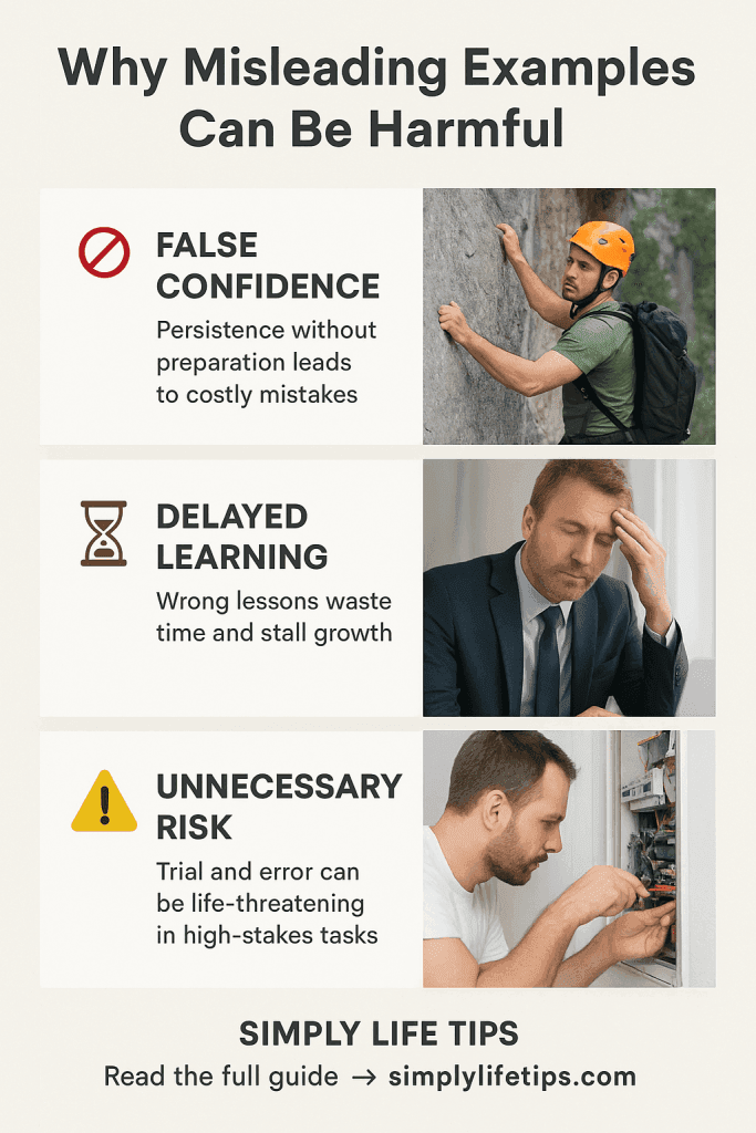 Misleading Examples | Recognize And Avoid Harmful Advice