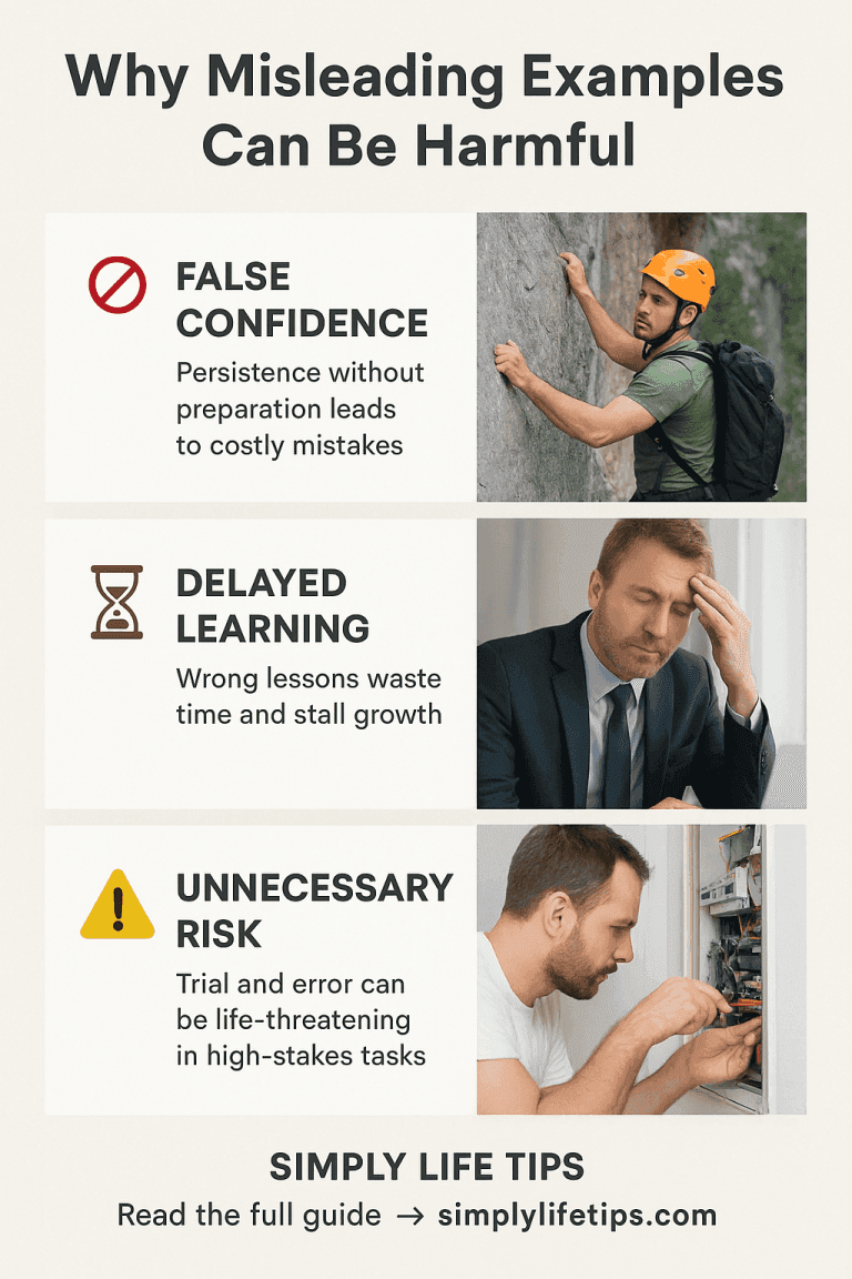 Misleading Examples | Recognize And Avoid Harmful Advice
